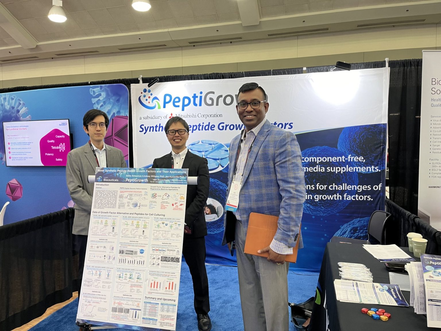 We exhibited at the ASGCT 27th Annual Meeting – PeptiGrowth Inc.